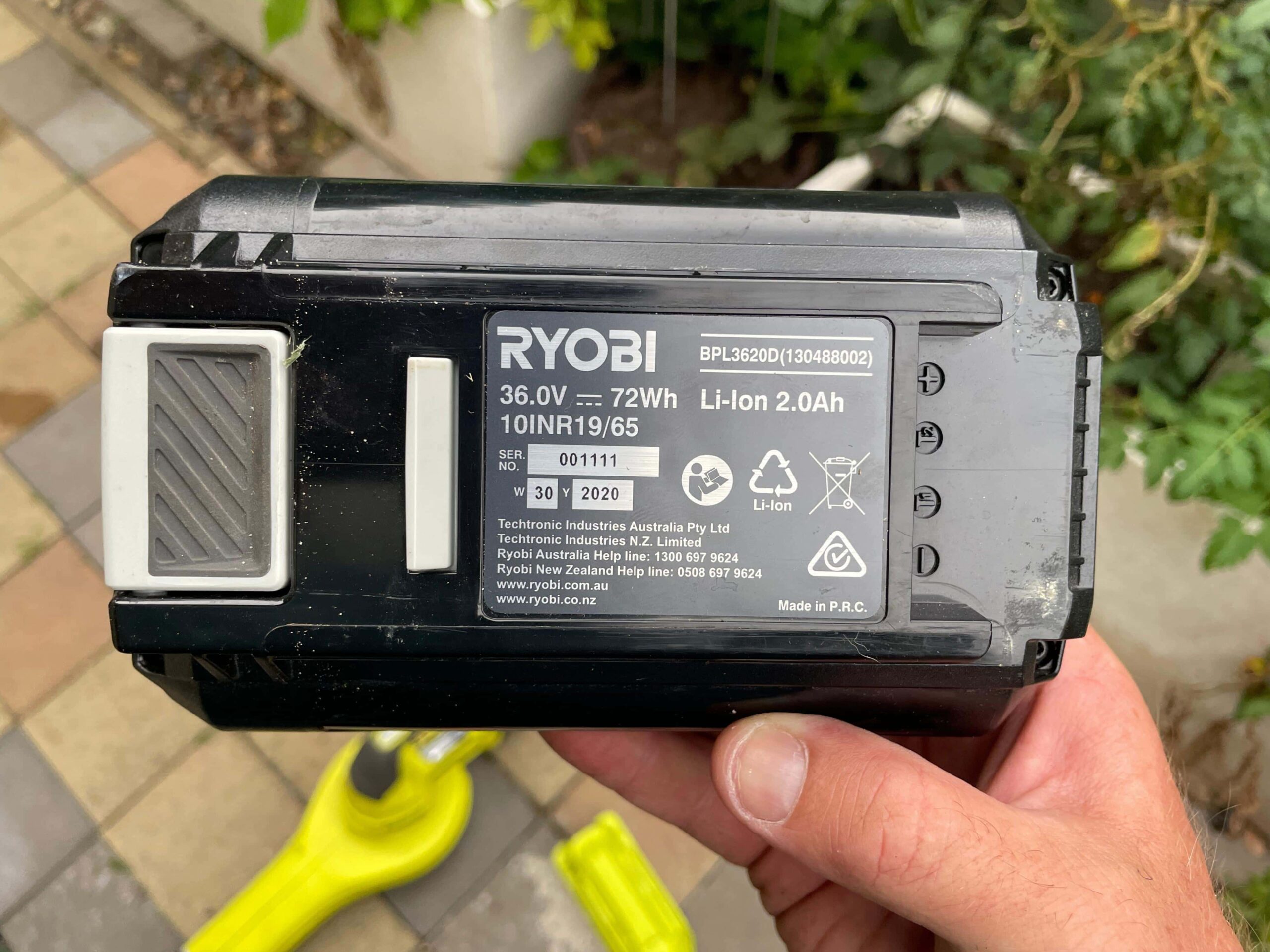 Do Ryobi Batteries Have Serial Numbers Garden Knocks Do Ryobi Batteries Have Serial Numbers Garden Knocks